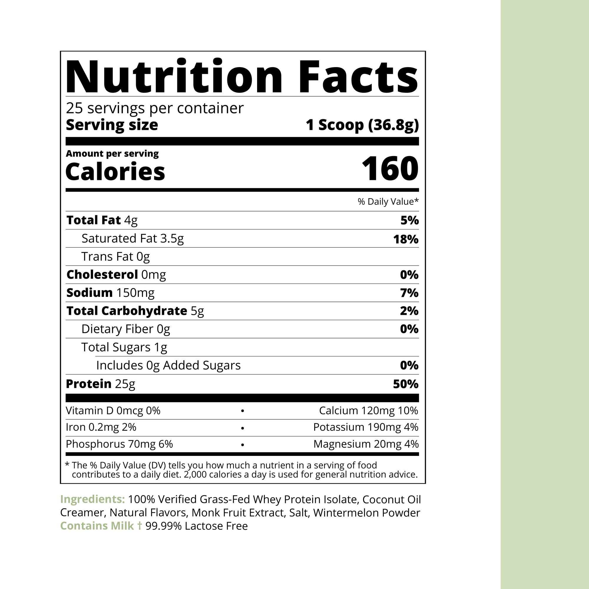 Wintermelon Milk Tea Protein Powder