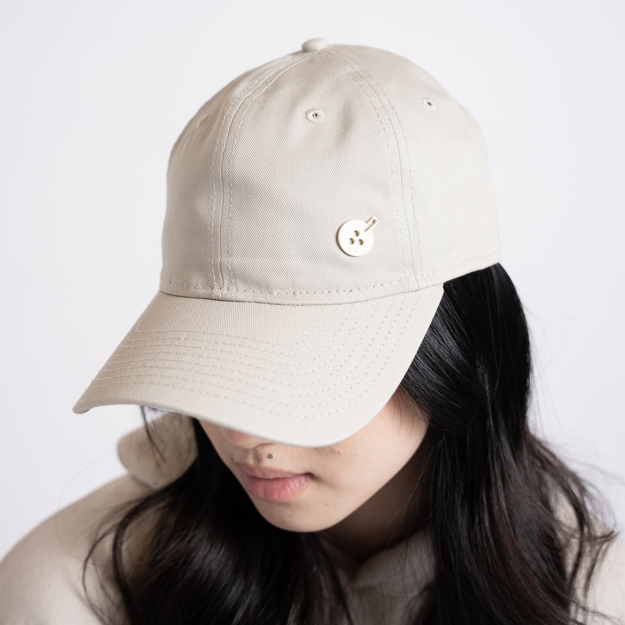 Beige Logo Hat